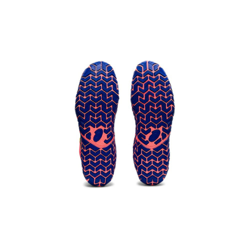 Wrestling Shoes ASICS Aggressor 4 Blazing Coral/Lapis Lazuli Blue - NEW ...